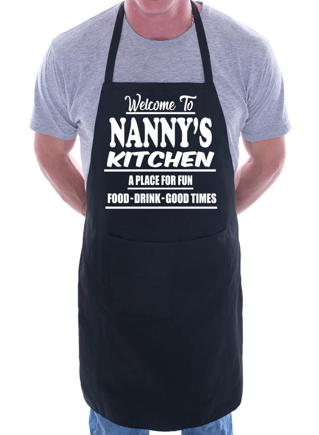 Welcome To Nanny's BBQ Barbeque Gift Funny Novelty Gag Gift Cooking BBQ ...