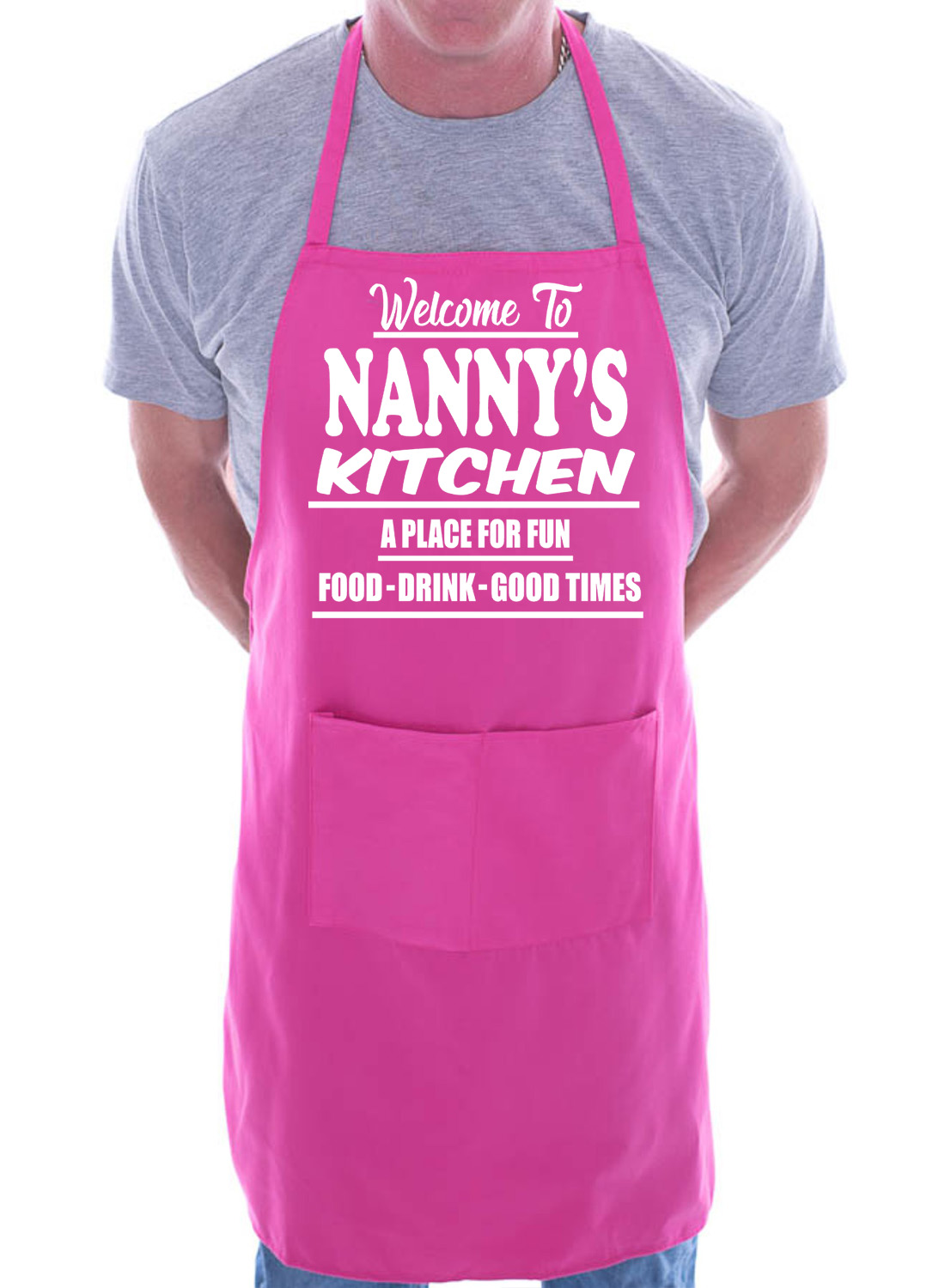 Welcome To Nanny's BBQ Barbeque Gift Funny Novelty Gag Gift Cooking BBQ ...